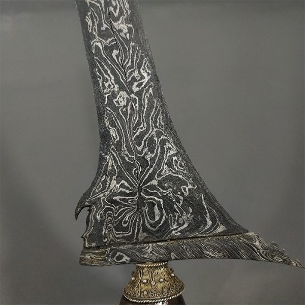 PAMOR LANGKA!! Keris Pamor Lar Gangsir Asli Sepuh Kuno