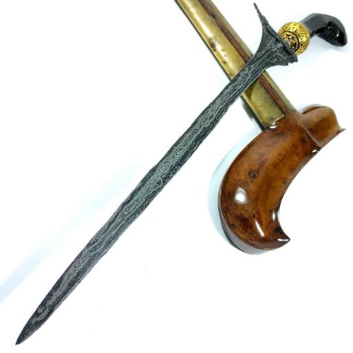 Keris Pasopati Arjuna Kinatah Perak Tangguh Mataram Senopaten