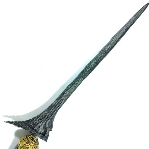 Keris Pasopati Arjuna Kinatah Perak Tangguh Mataram Senopaten