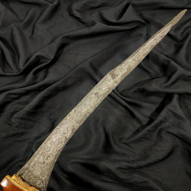 Pedang Kuno Suduk Maru Pamor Damaskus Beras Wutah - Pusaka Keris