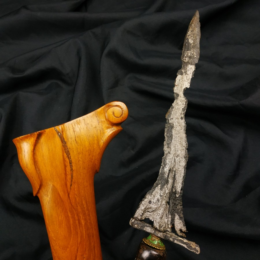 Pusaka Keris Tindih Jalak Budho Temuan - Pusaka Keris