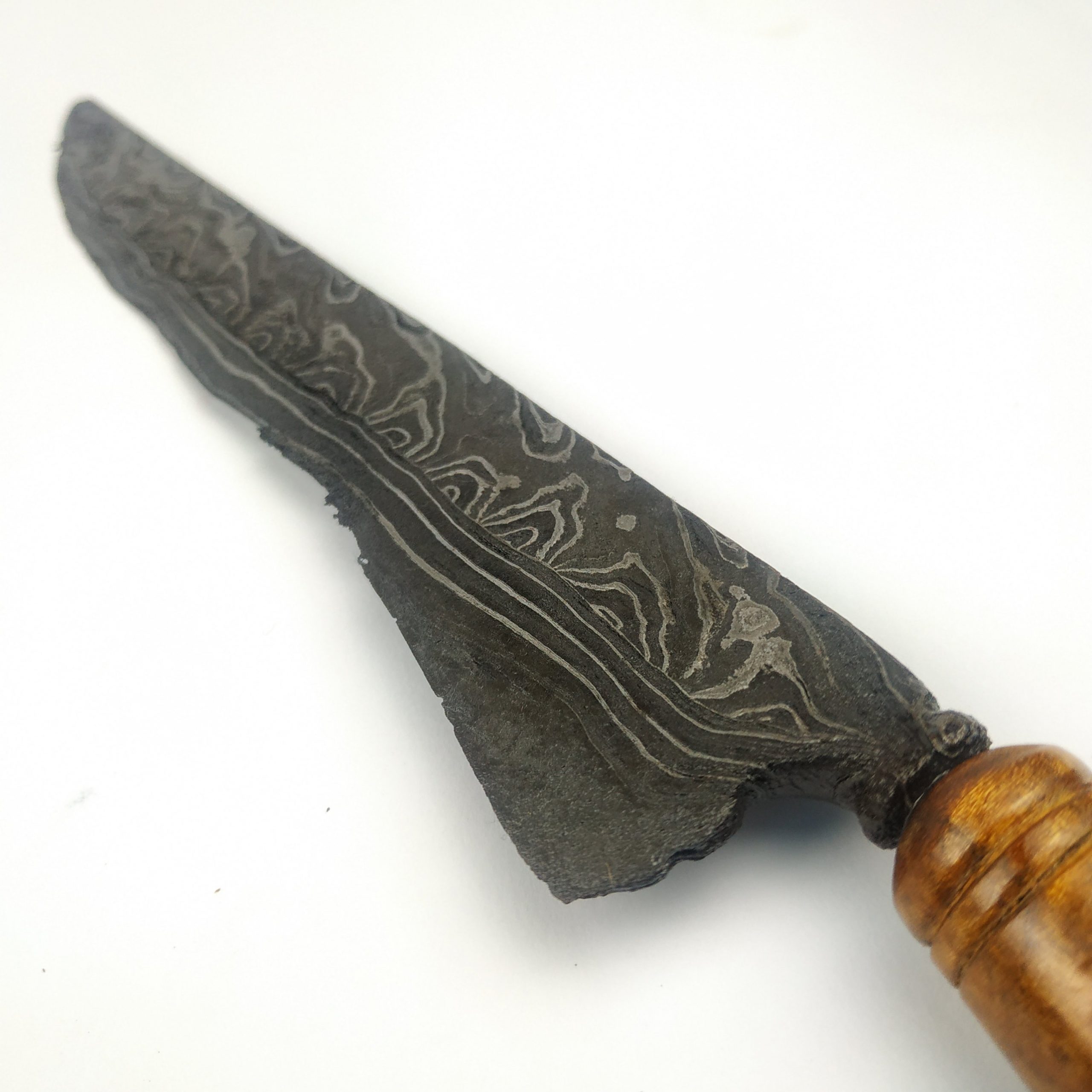 Wedung Kuno Majapahi Pamor Kenanga Ginubah - Pusaka Keris