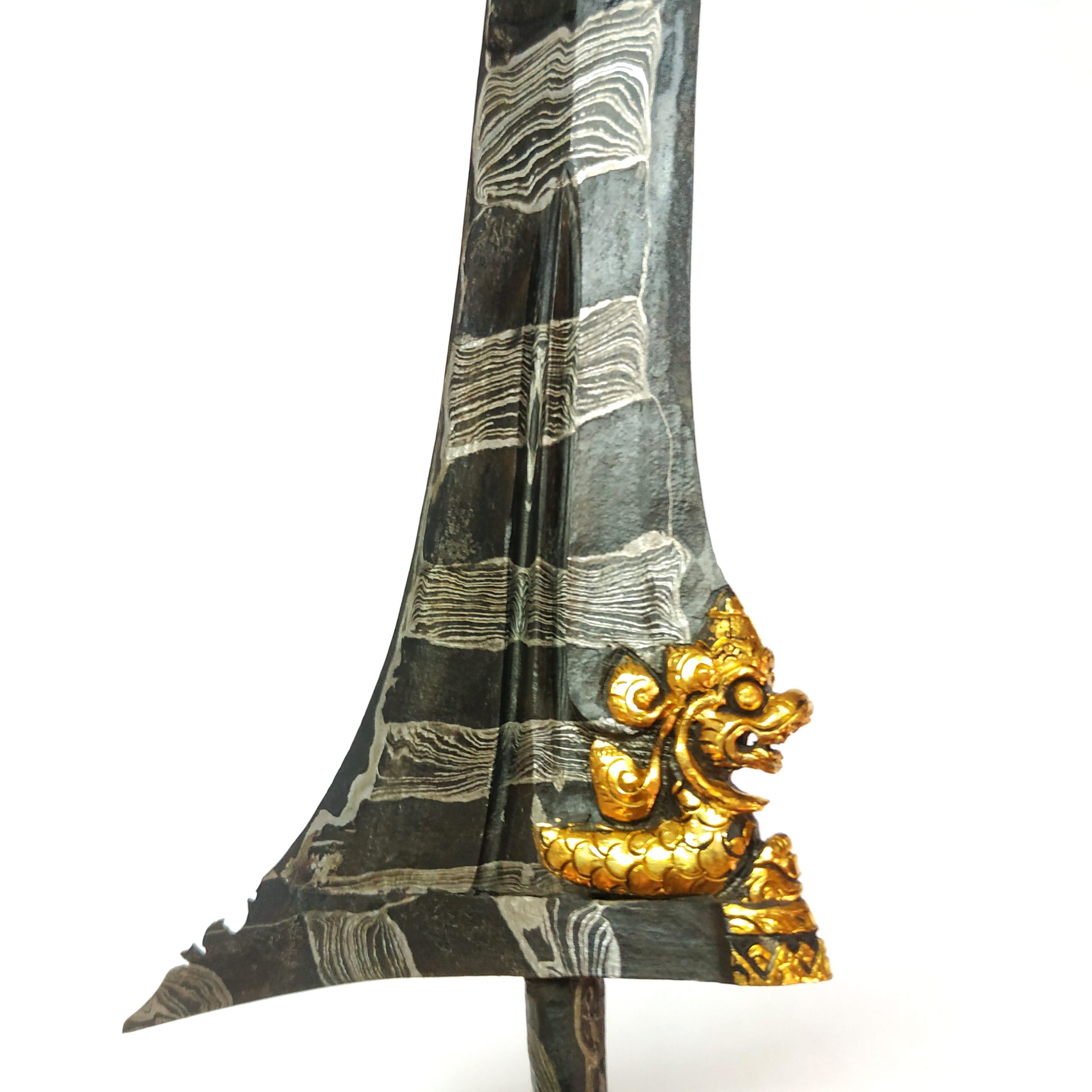 Keris Nogo Siluman Pamor Pandan Iris Tambal - Pusaka Keris