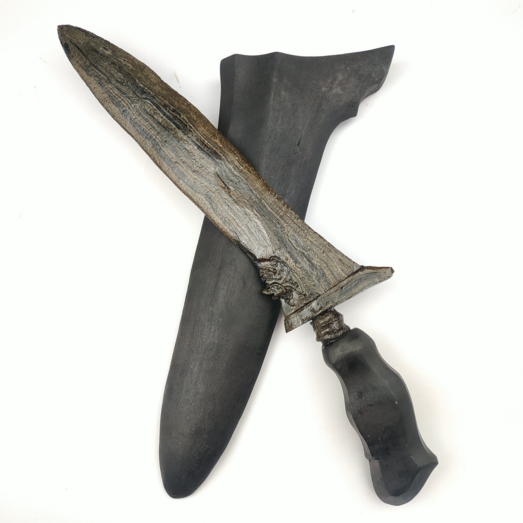 Pusaka Bethok Nogo Siluman Pamor Gunung Kobong - Pusaka Keris