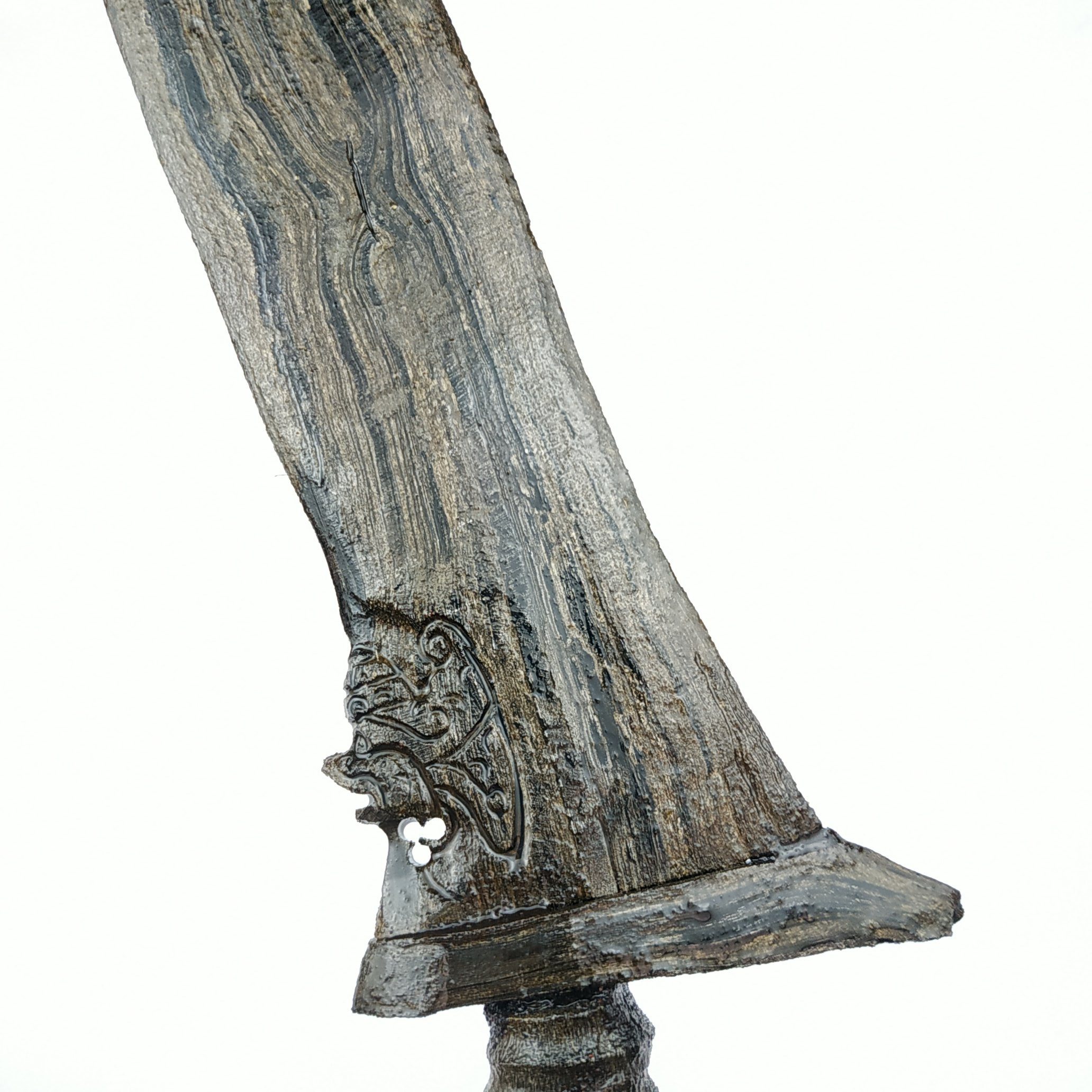 Pusaka Bethok Nogo Siluman Pamor Gunung Kobong - Pusaka Keris