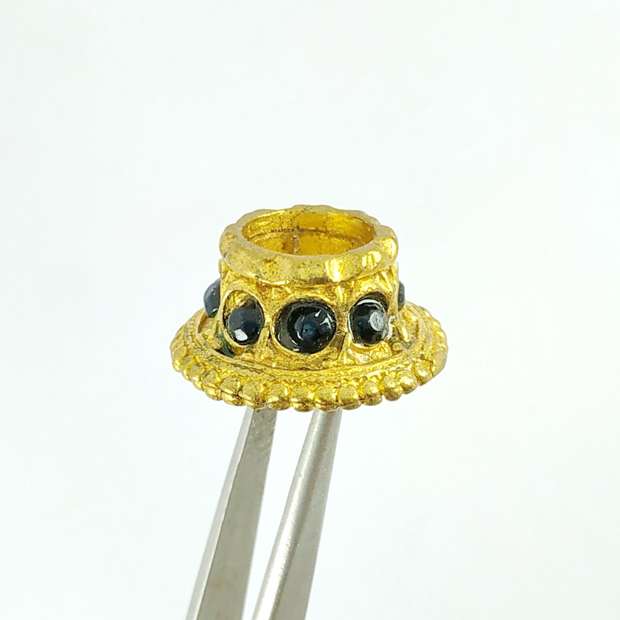 Mendak Keris Kendit Mata Hitam - Pusaka Keris