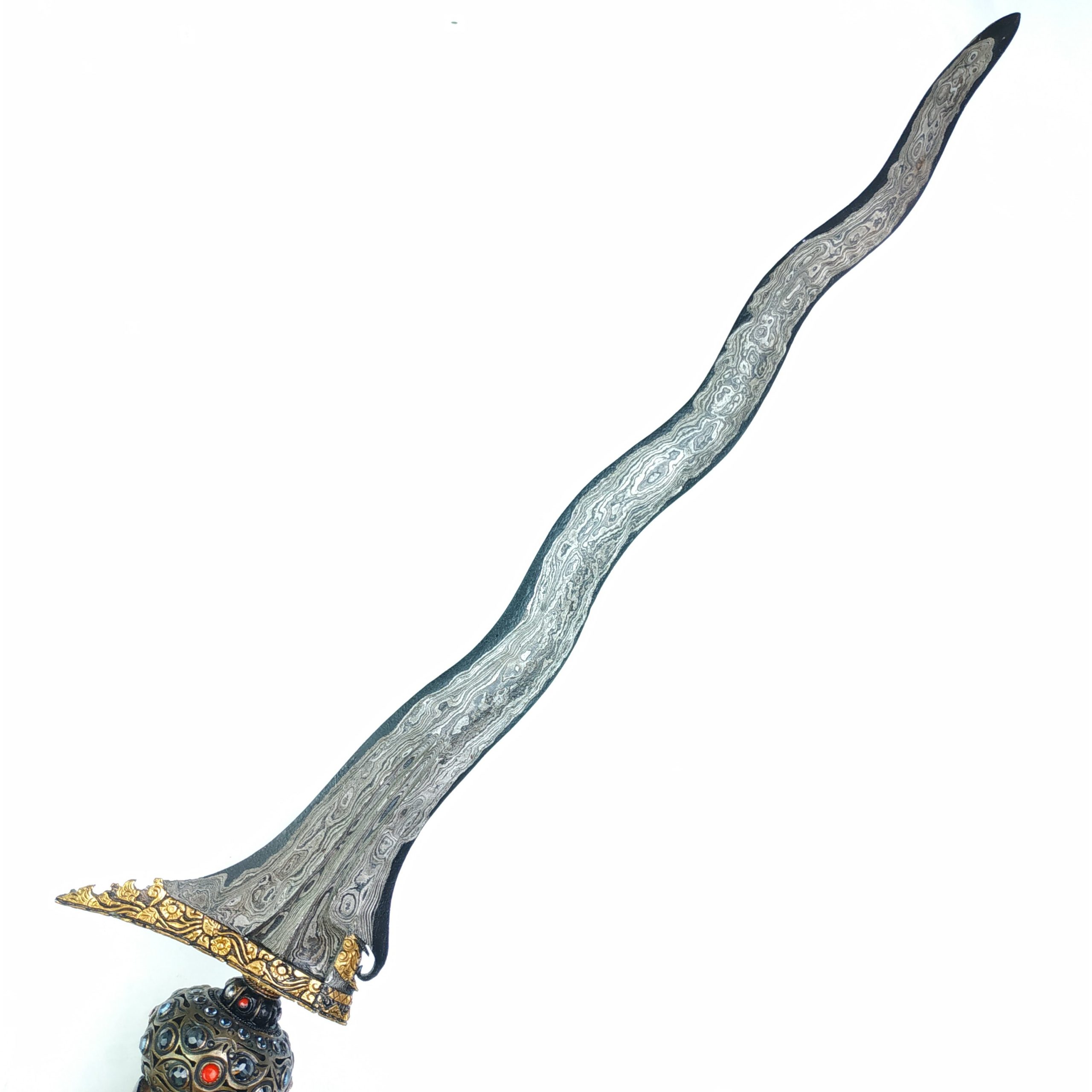 Keris Balebang Luk 7 Kanjeng Kyai Pitulung - Pusaka Keris