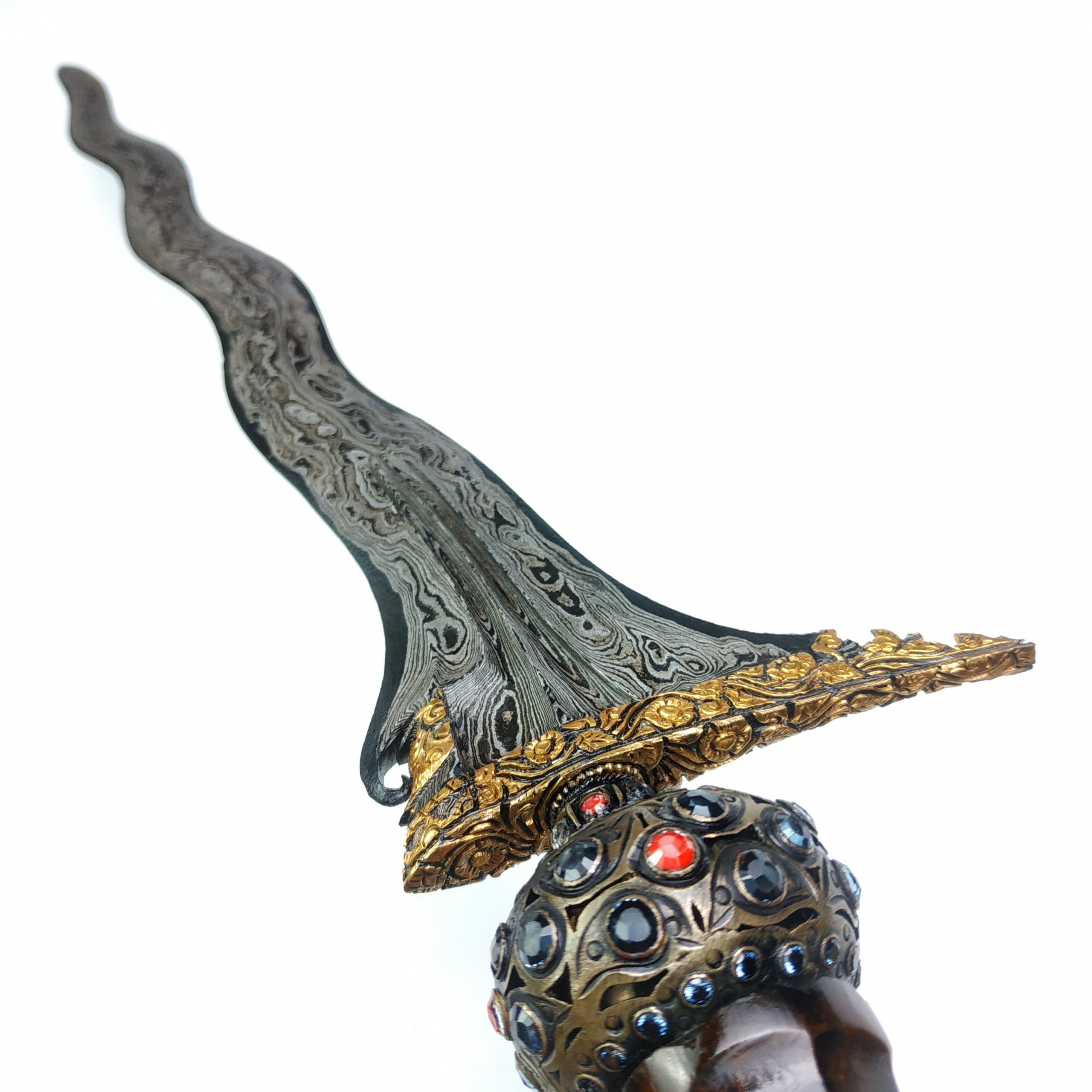 Keris Balebang Luk 7 Kanjeng Kyai Pitulung - Pusaka Keris