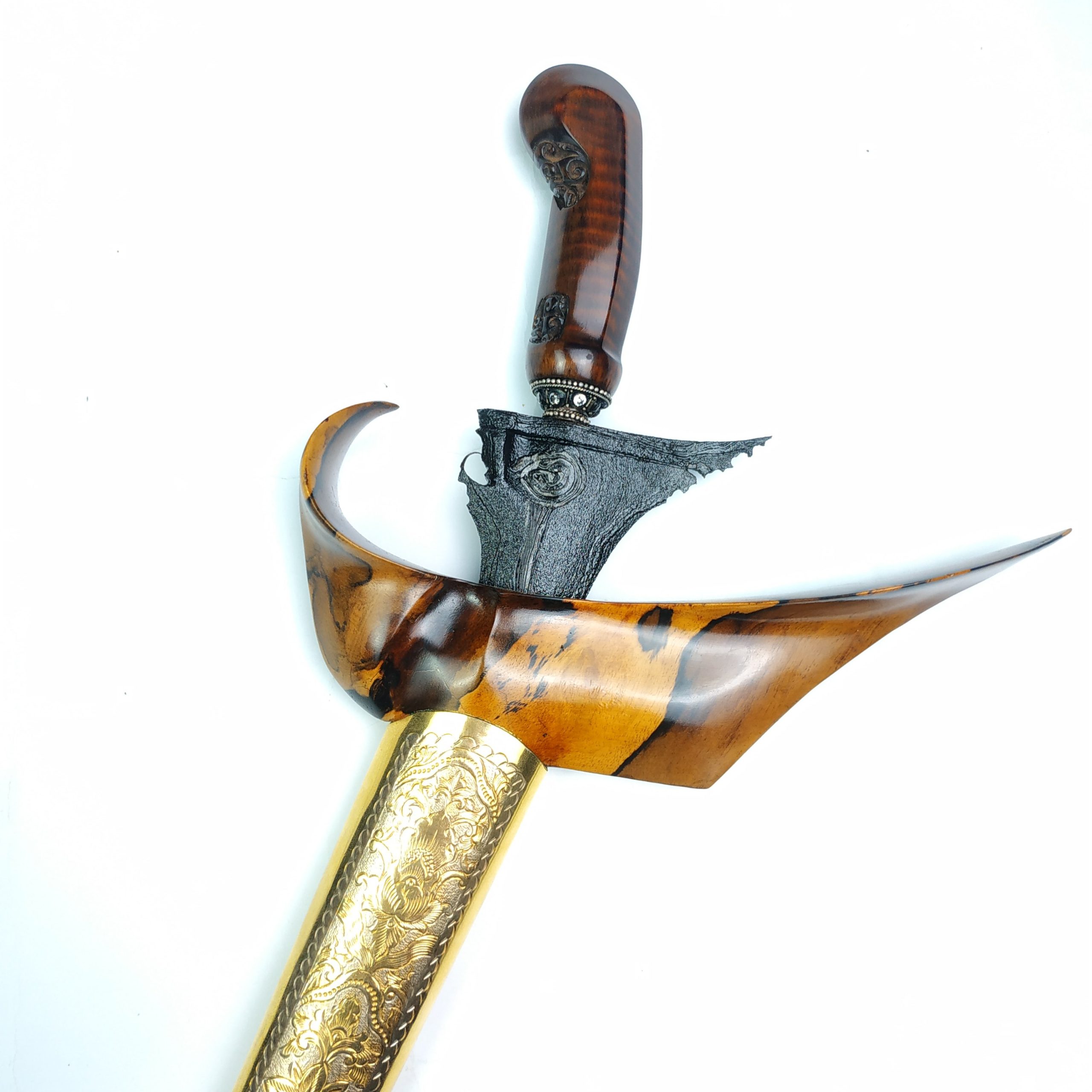 Keris Carubuk Pamor Lintang Kemukus - Pusaka Keris