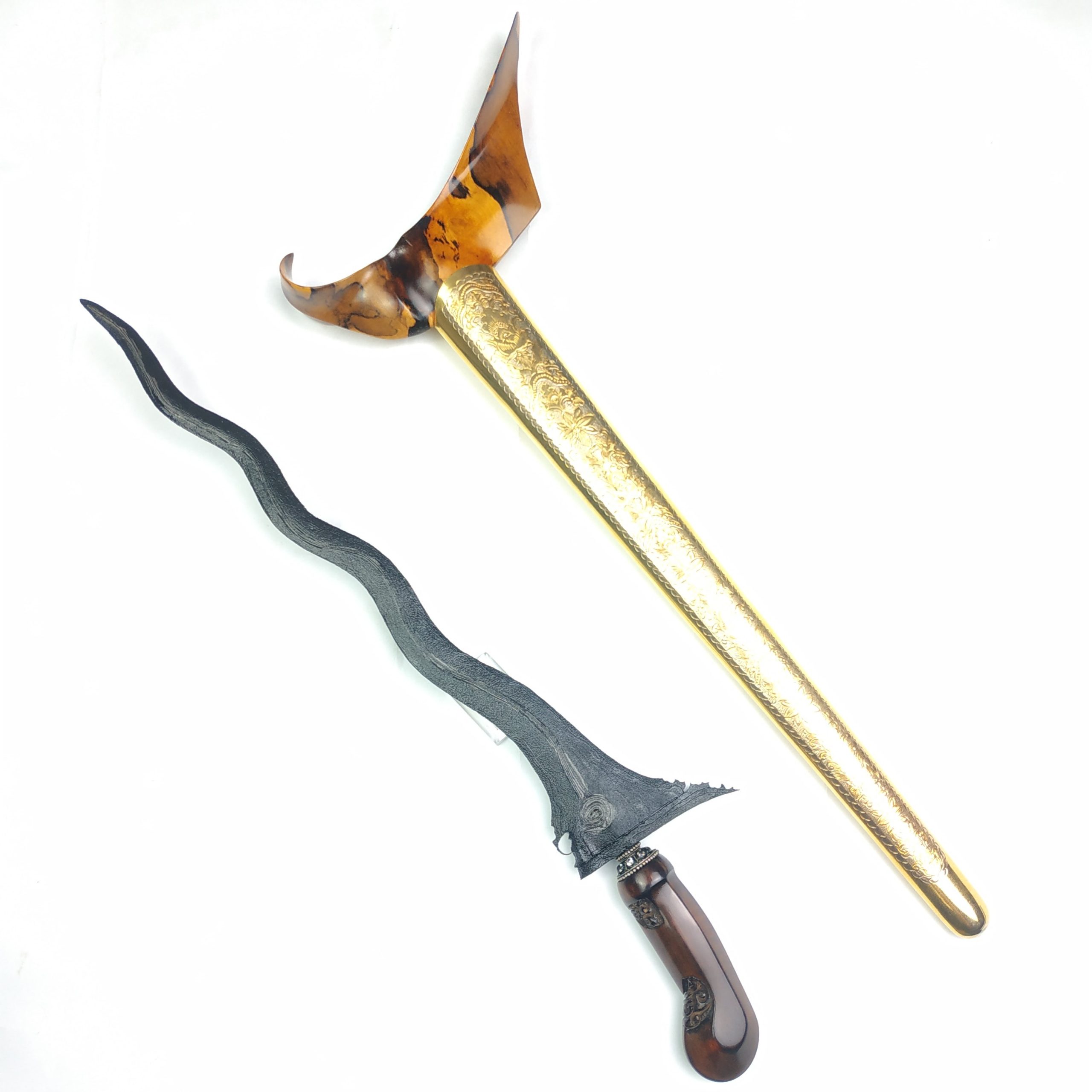Keris Carubuk Pamor Lintang Kemukus - Pusaka Keris