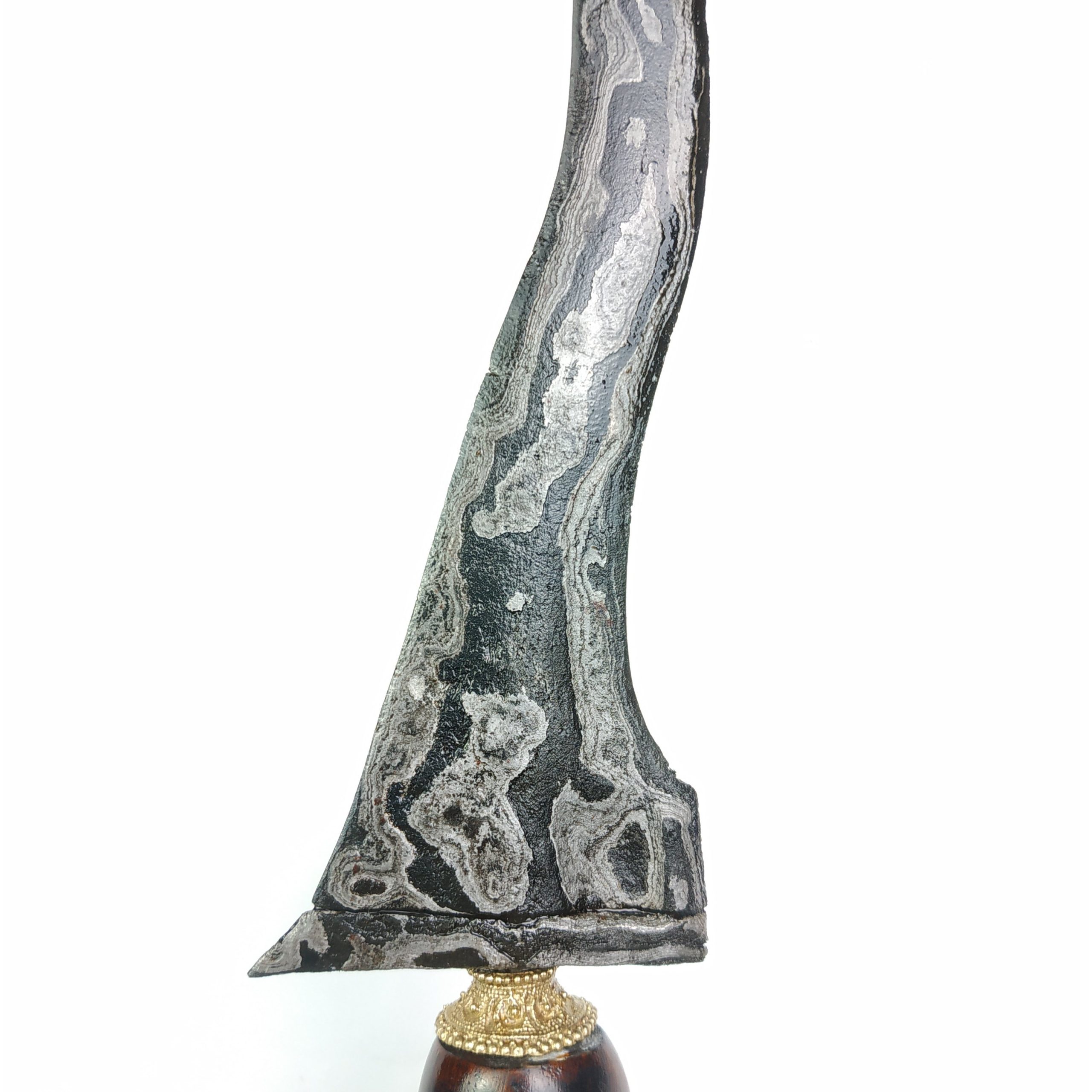 Keris Jaran Goyang Madura Sepuh Pamor Jung Isi Dunyo - Pusaka Keris