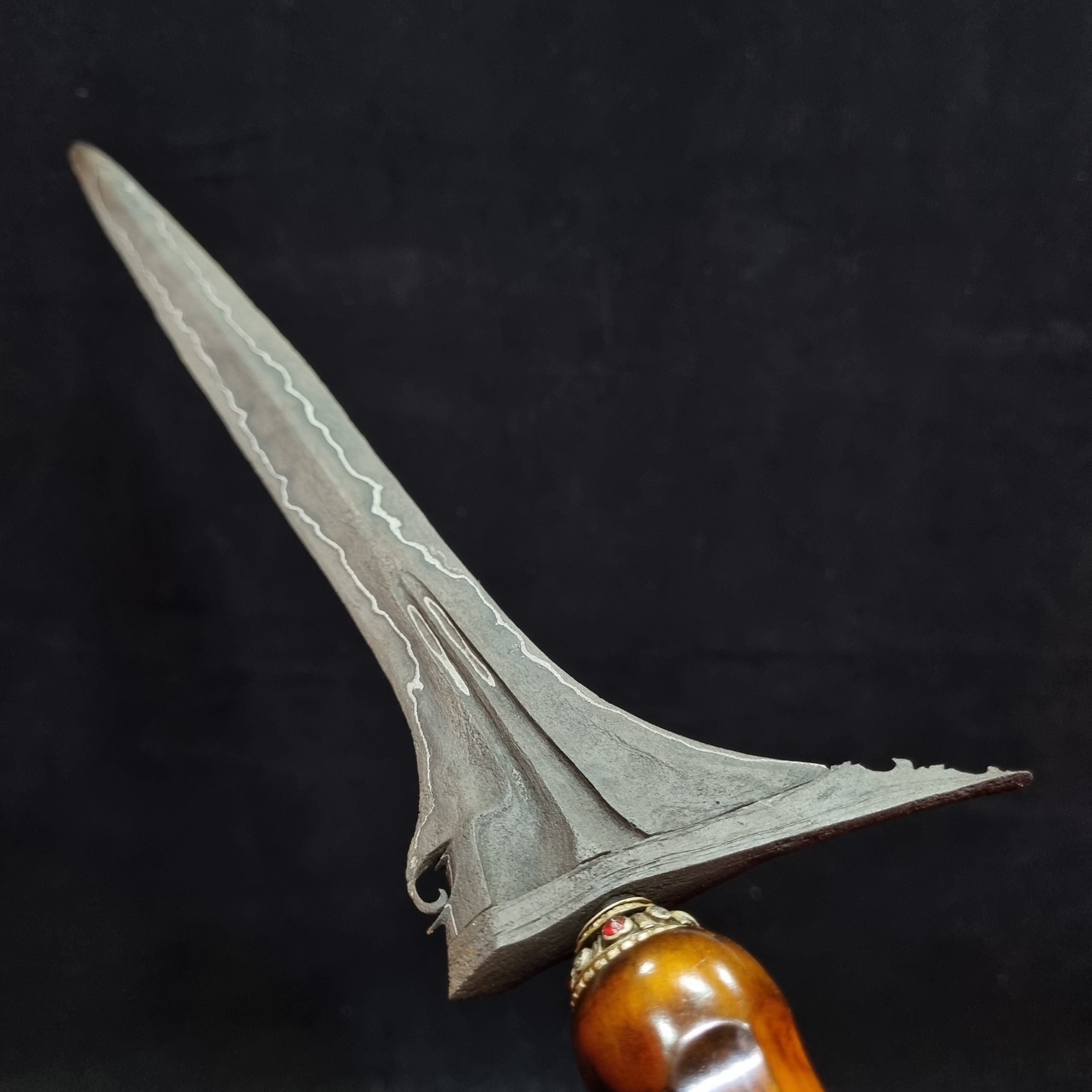 Keris Sinom Pamor Wengkon Mataram Sultan Agung - Pusaka Keris