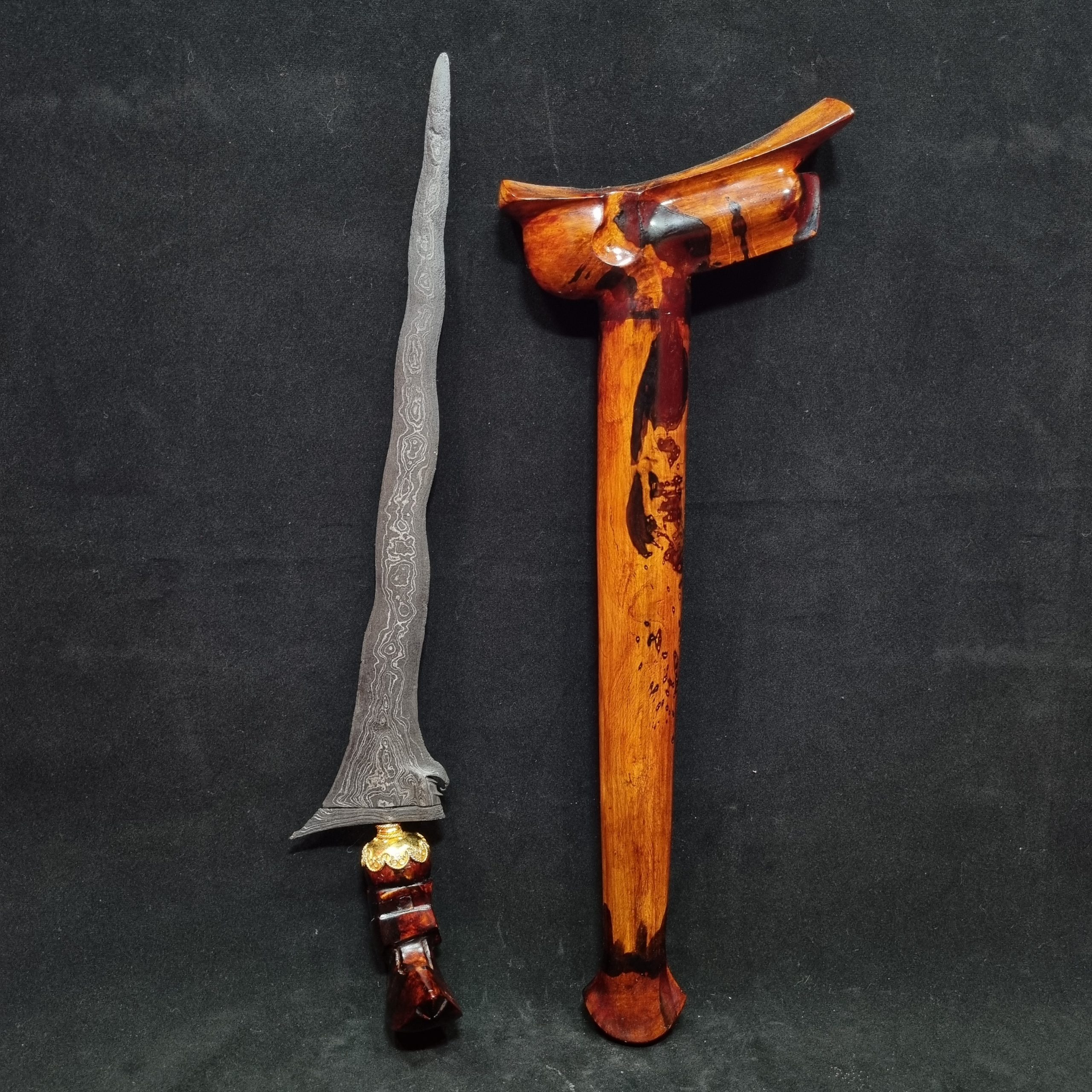 Keris Sura Luk 9 Pusaka Bugis Kuno - Pusaka Keris