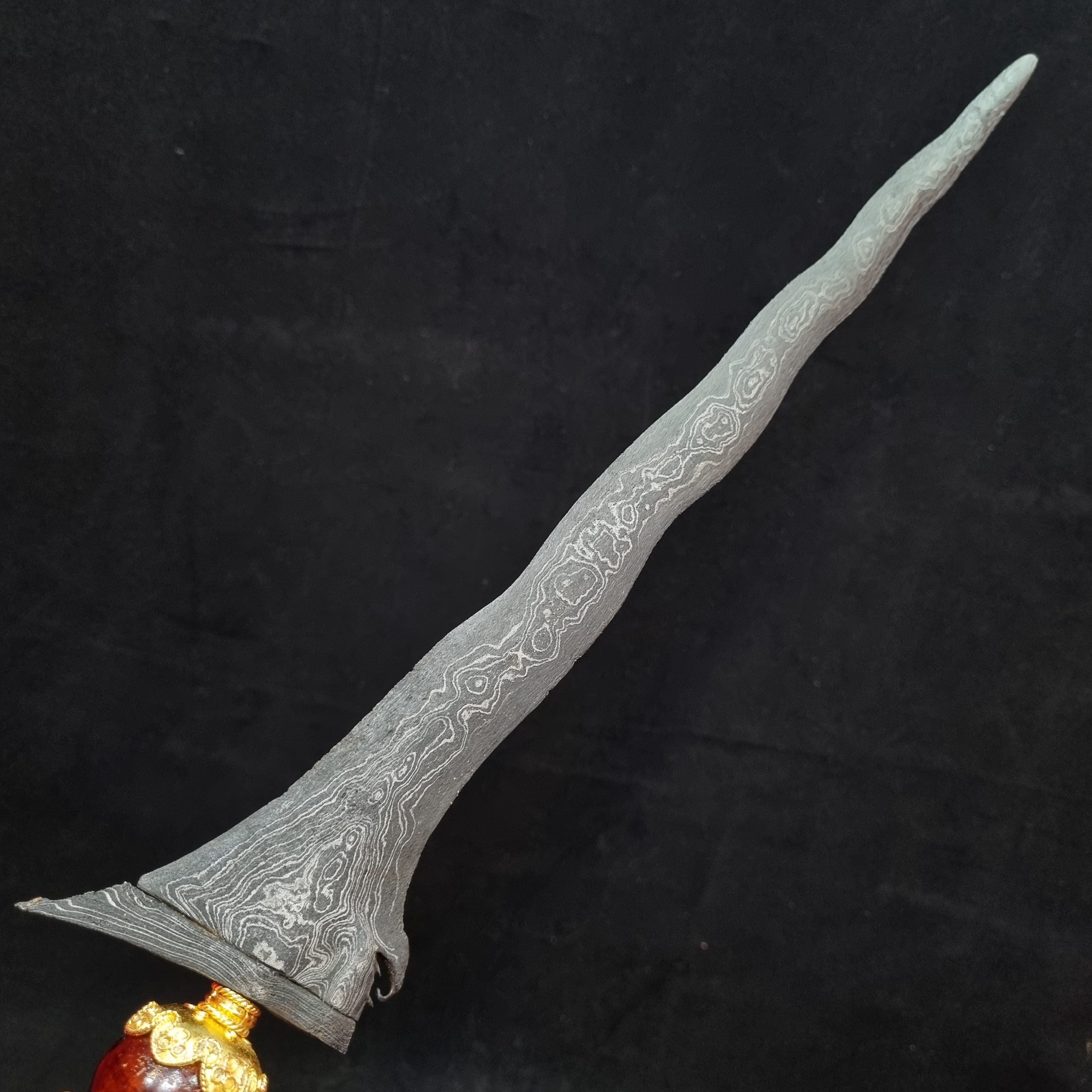 Keris Sura Luk 9 Pusaka Bugis Kuno - Pusaka Keris