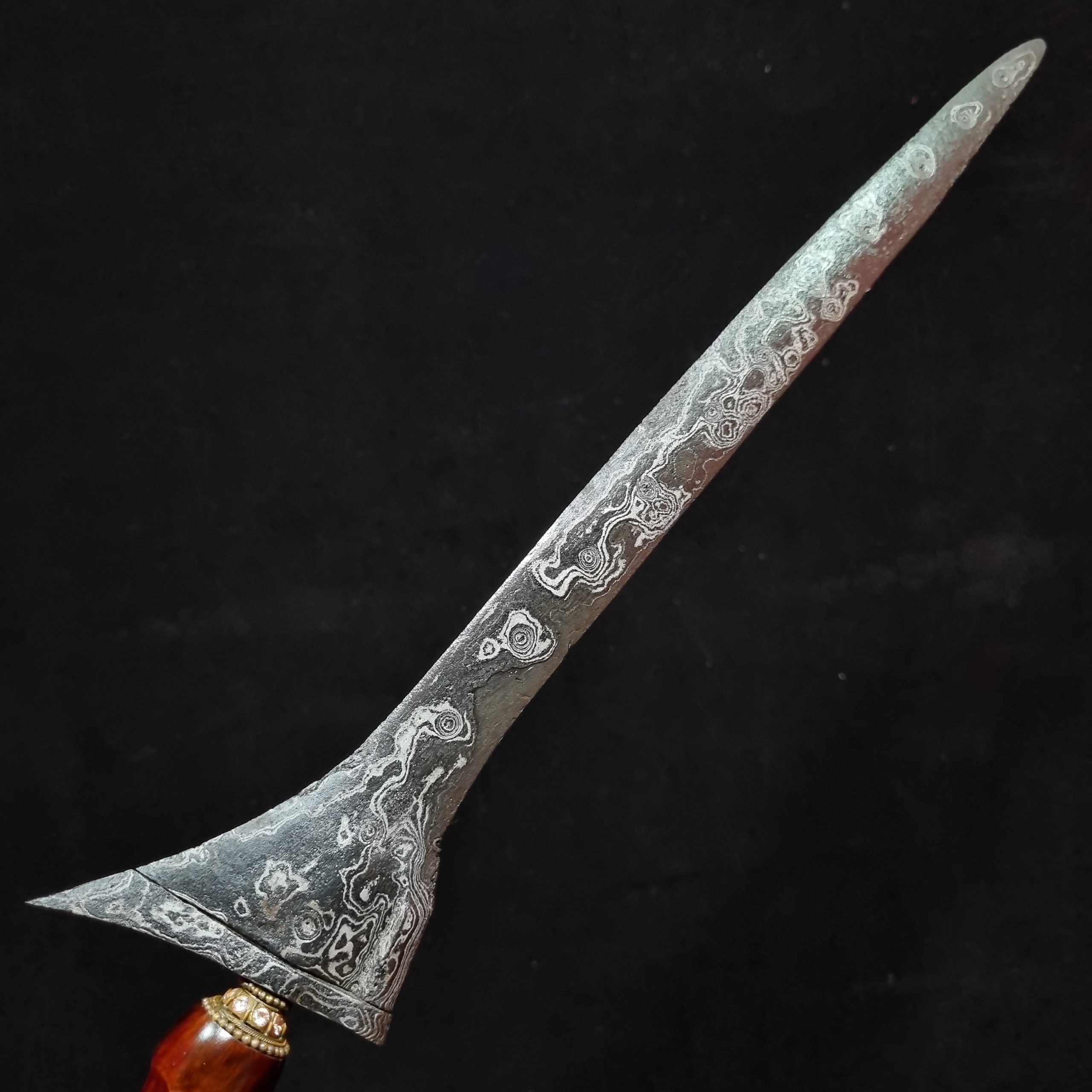 Keris Tuban Brojol Gonjo Sumber Pamor Udan Mas Tiban Sepuh