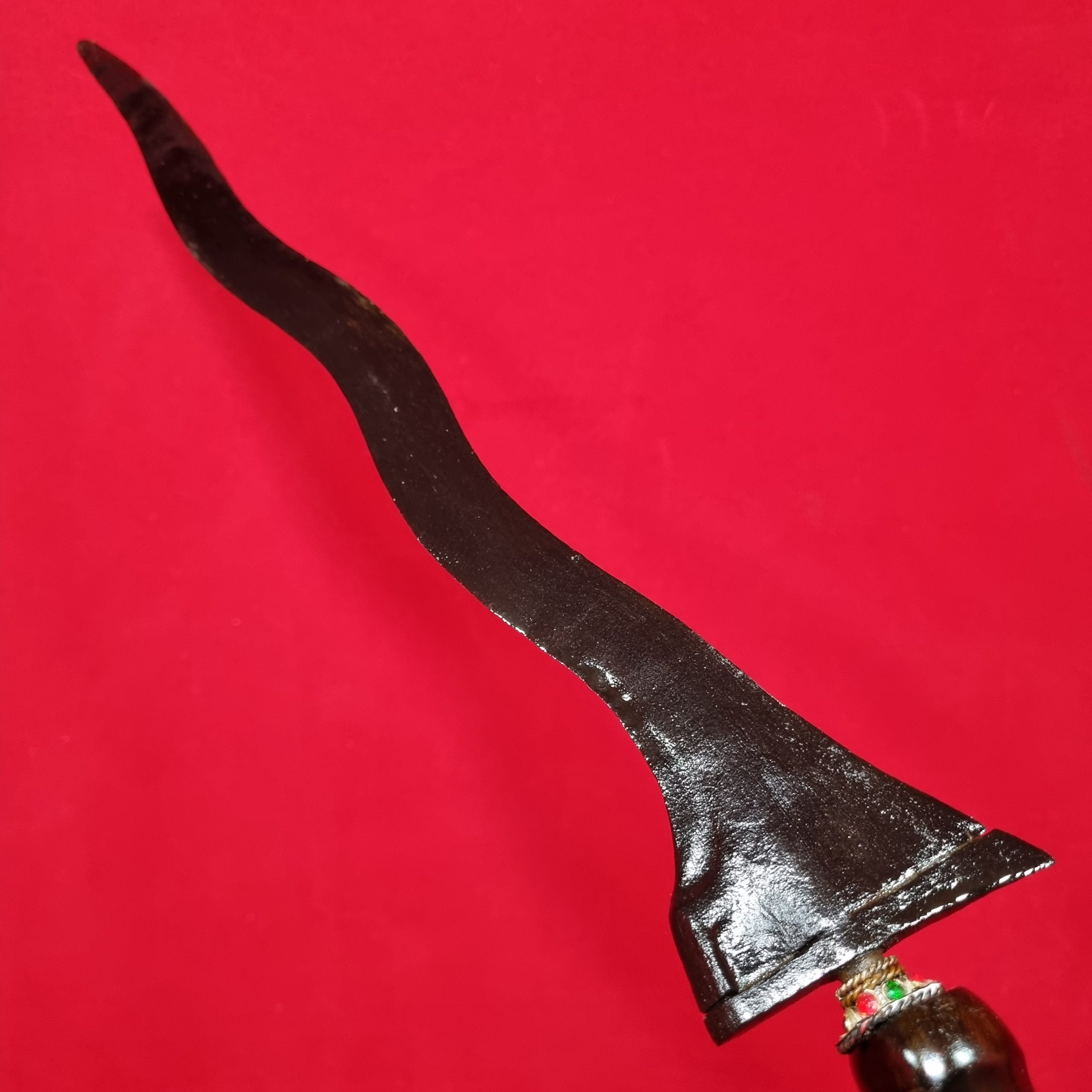 Keris Pulanggeni Keleng Luk 5 Tuban Pajajaran - Pusaka Keris