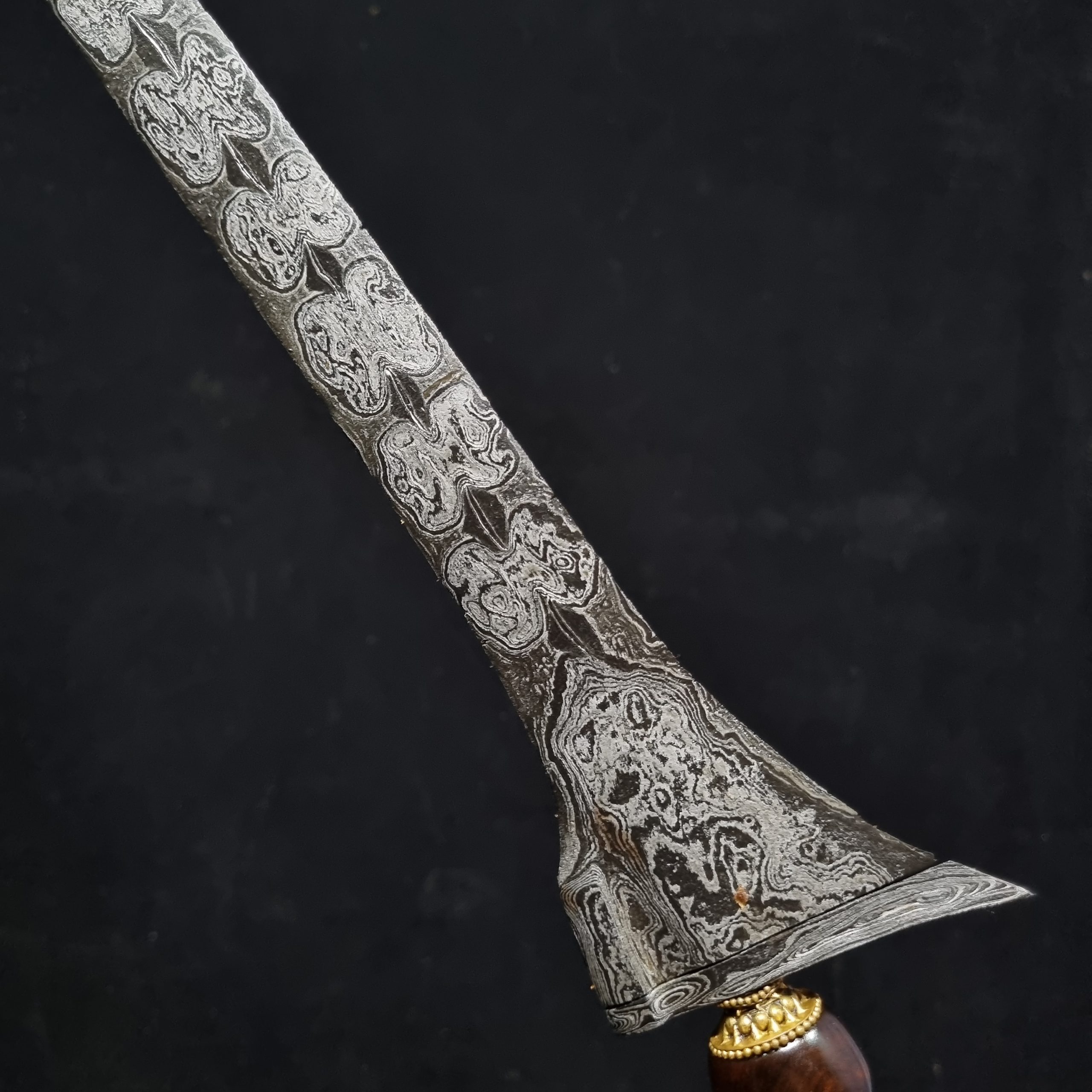 Keris Pamor Kupu Tarung Asli Sepuh - Pusaka Keris