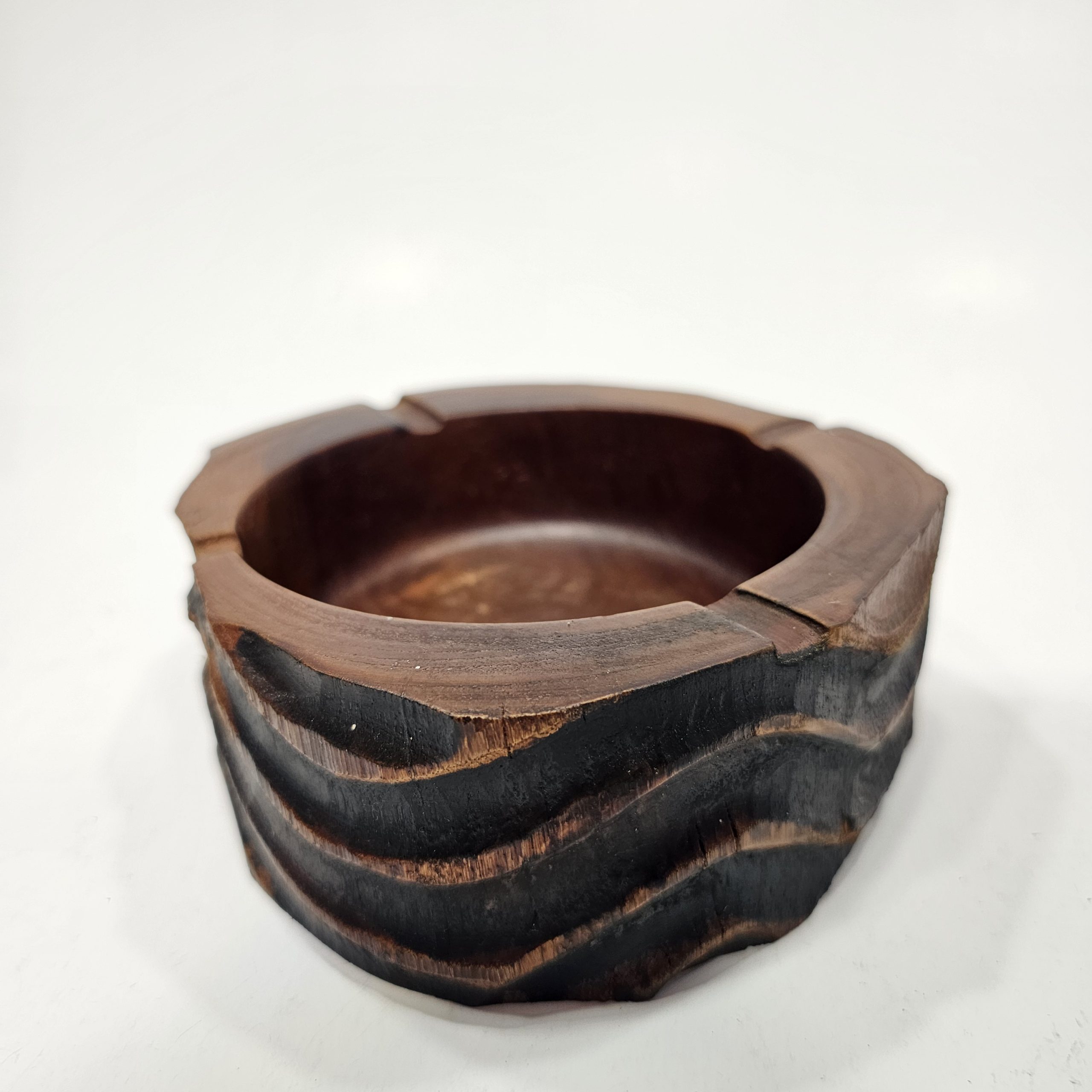 Asbak Kayu Jati Model Akar Pohon - Pusaka Keris