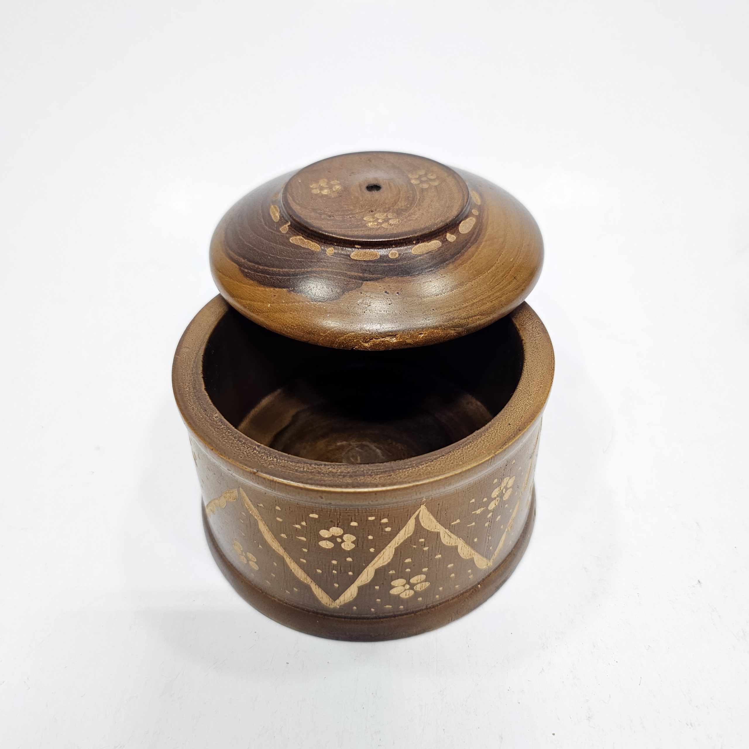 Toples Kecil Motif Cukit Kayu Jati - Pusaka Keris