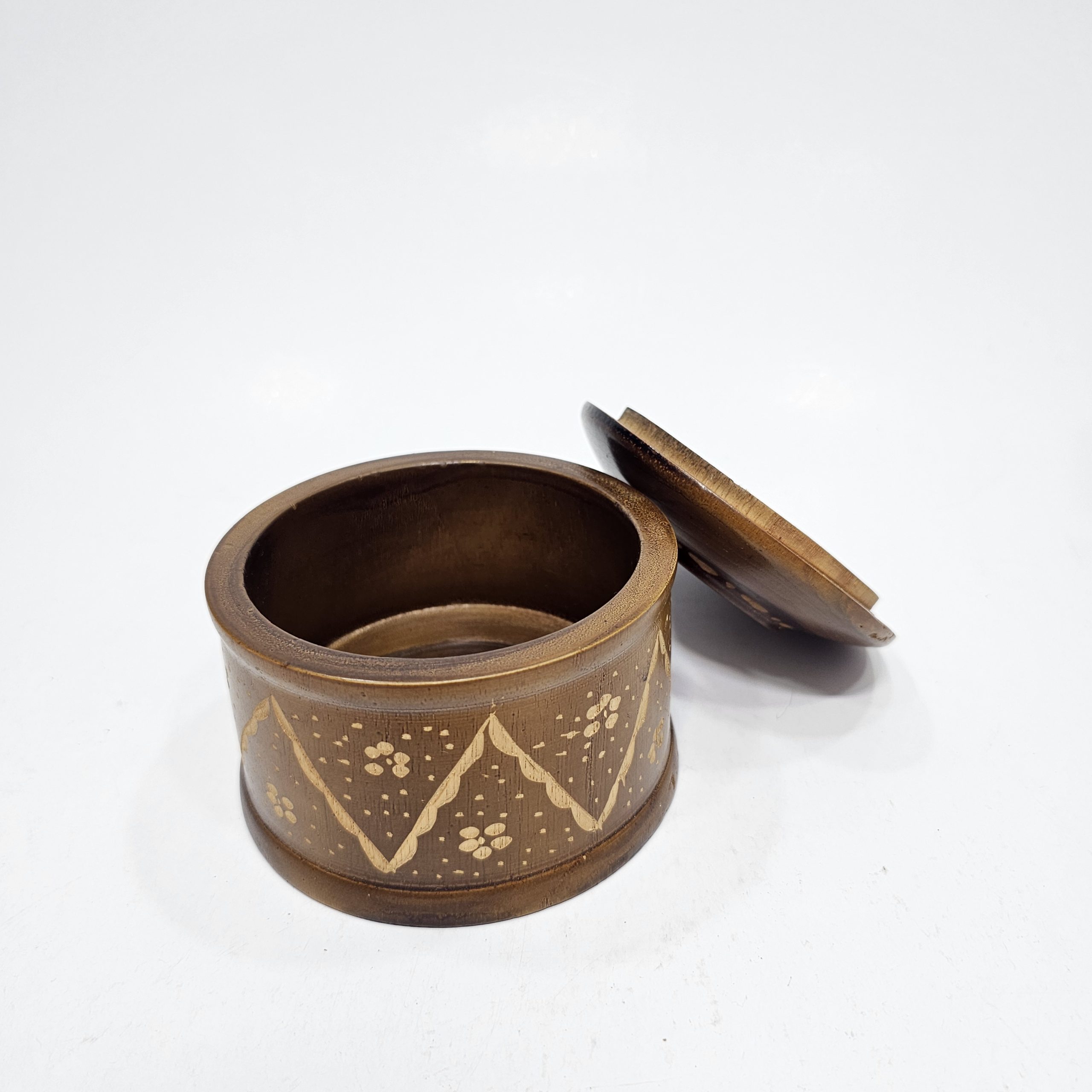 Toples Kecil Motif Cukit Kayu Jati - Pusaka Keris